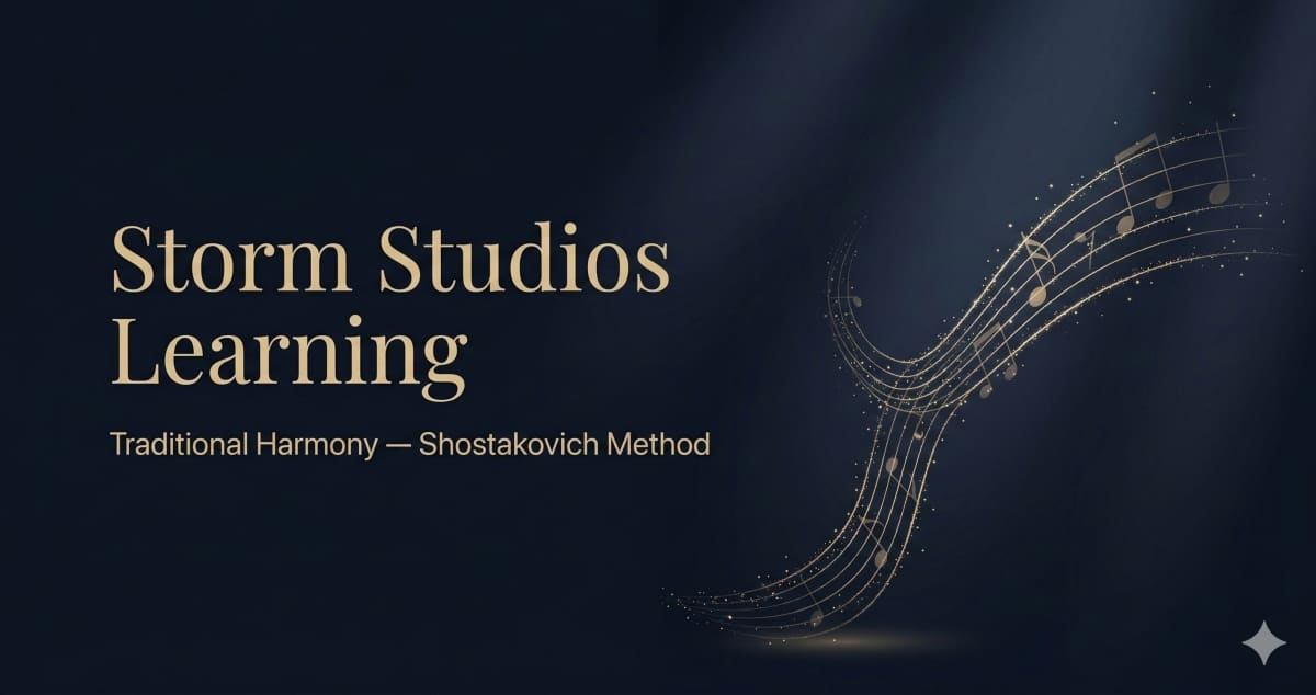 Traditional Harmony Course, Ear Training and Music Theory
